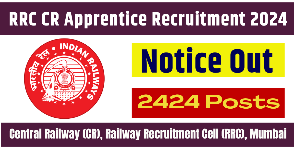 RRC CR Apprentice Recruitment 2024 Eligibility Details Apply