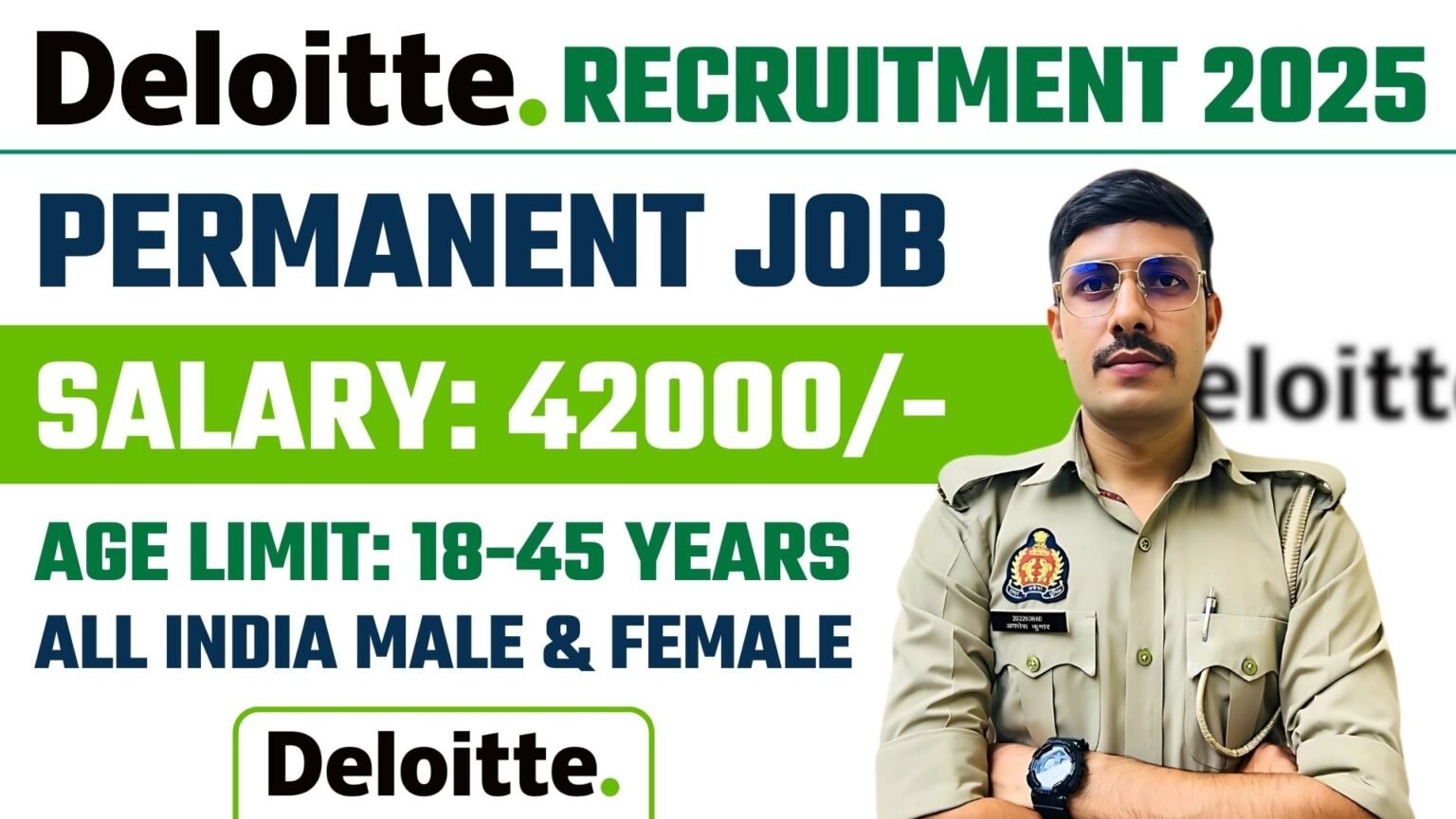 Deloitte Recruitment 2025 Gives exciting opportunities