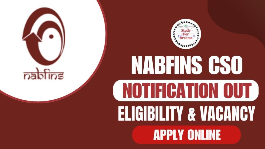 NABFINS CSO Recruitment 2025 - 10+2 Pass Jobs Apply Online - Study For ...